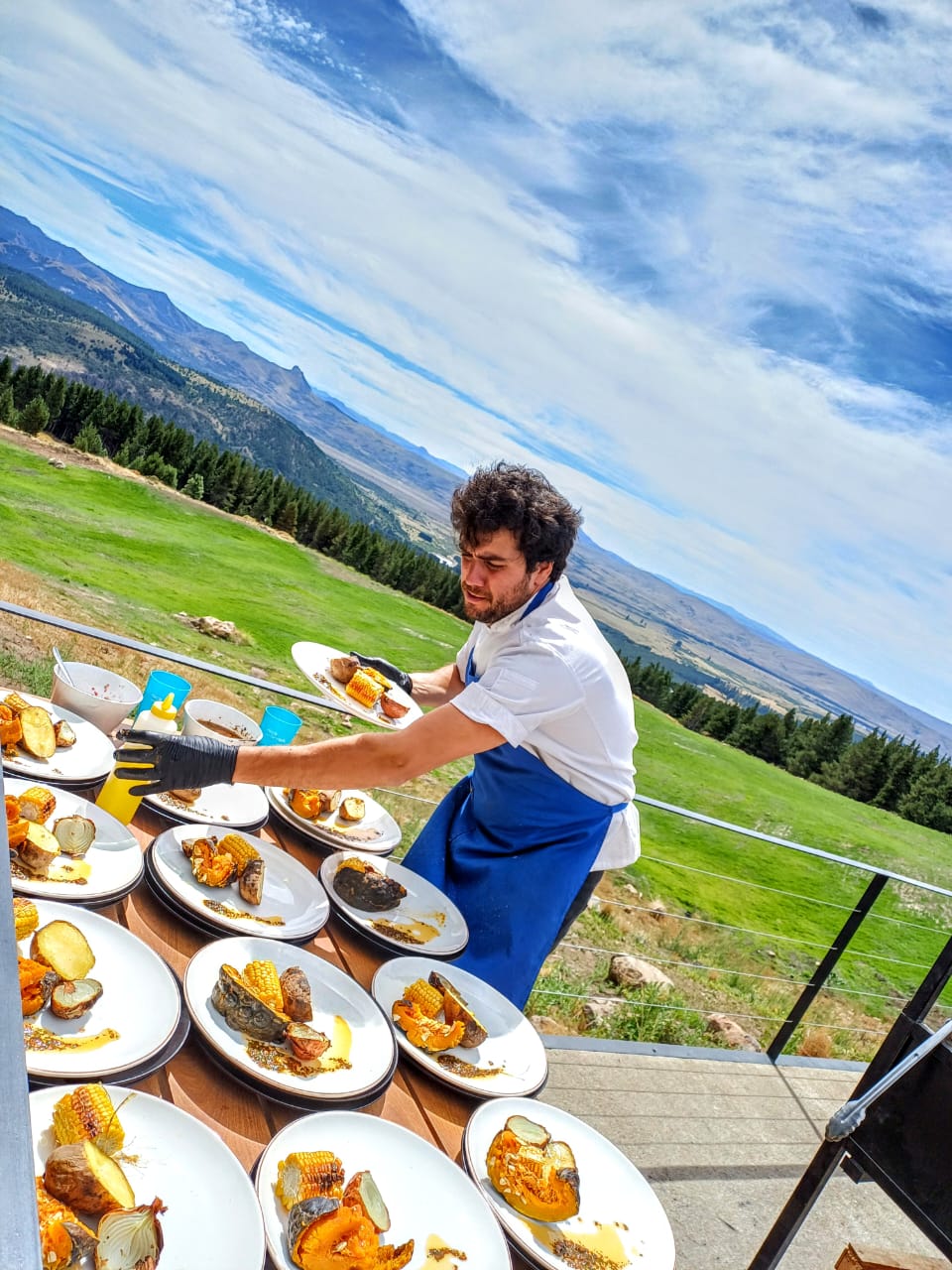 Gonzalo Ramírez: El chef Viedmense que se luce en la cordillera